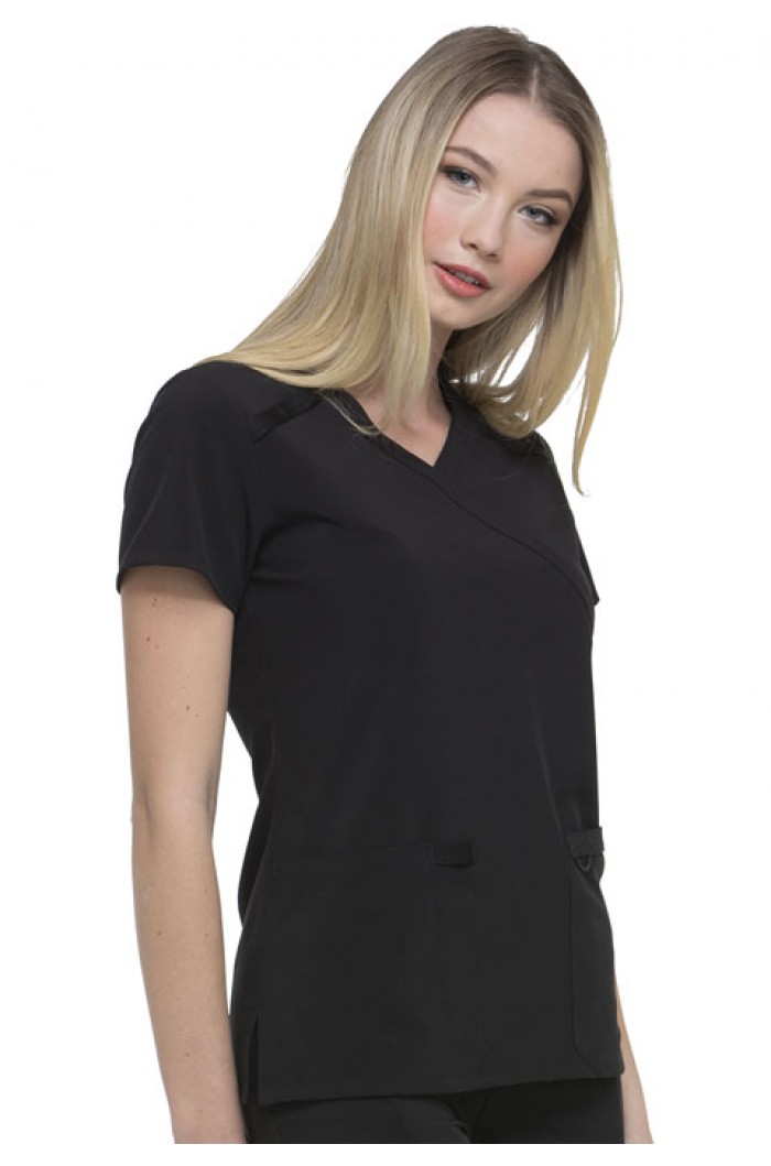 Mock Wrap Top-DK625