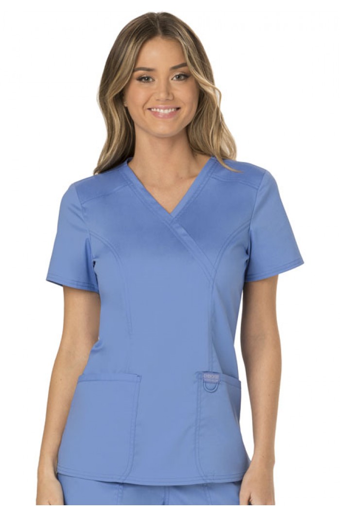 Mock Wrap Top-WW610