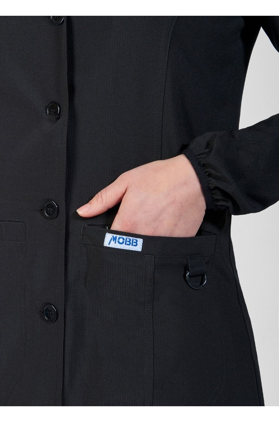 Ladies Fitted Lab Coat - L1010